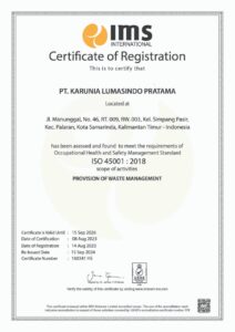 PT Karunia Lumasindo Pratama – Perusahaan Jasa Angkutan Limbah B3